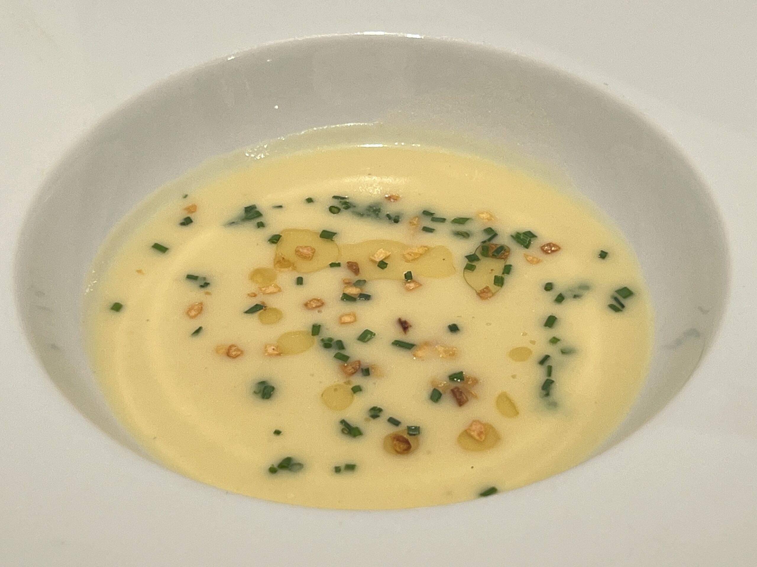 Soep van gepofte knoflook - Cuisine Culinaire